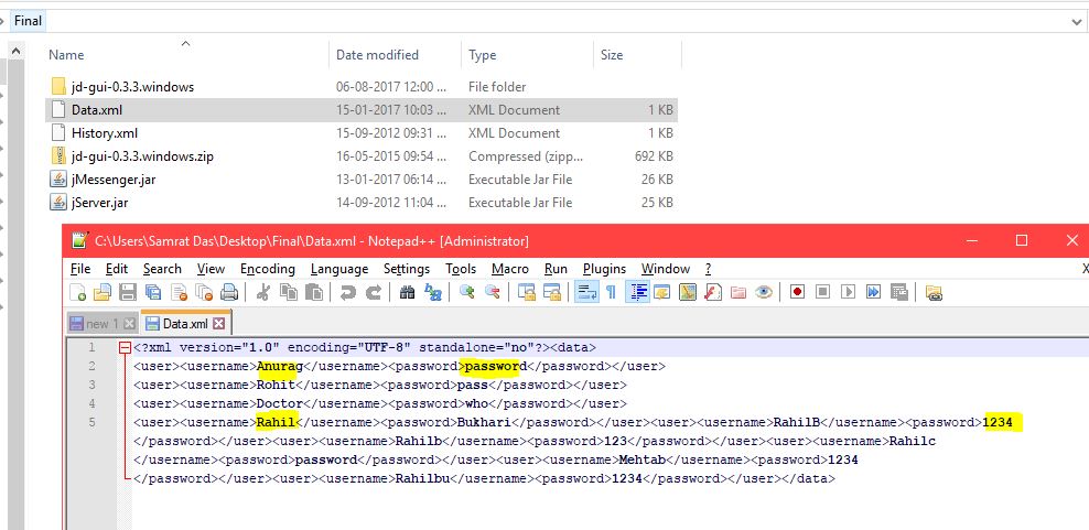Config Settings Hardcoded Password - SecureLayer7