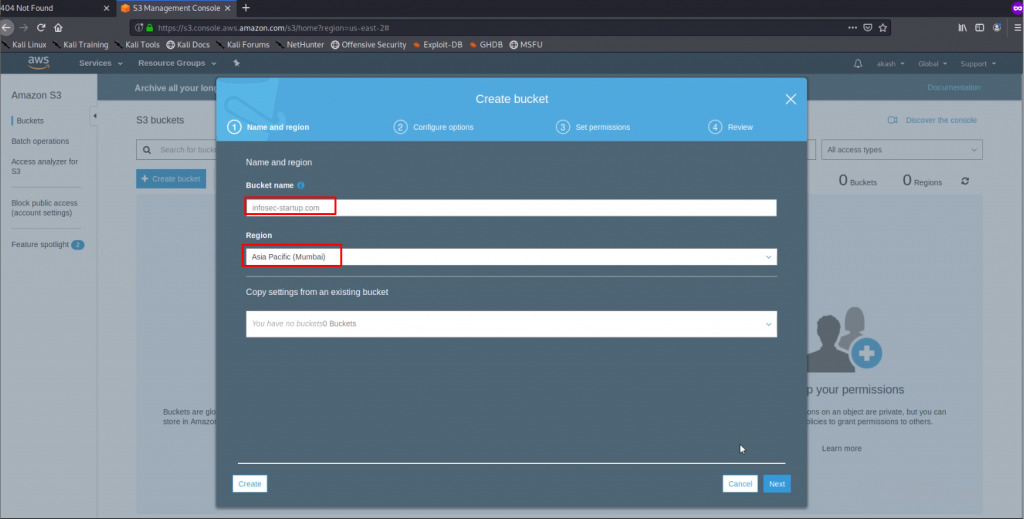 Amazon AWS S3 Bucket Account Takeover Vulnerability