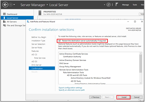 How do you set up an Active Directory in Windows