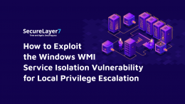 Exploit WMI Service Vulnerability for Local Privilege Escalation