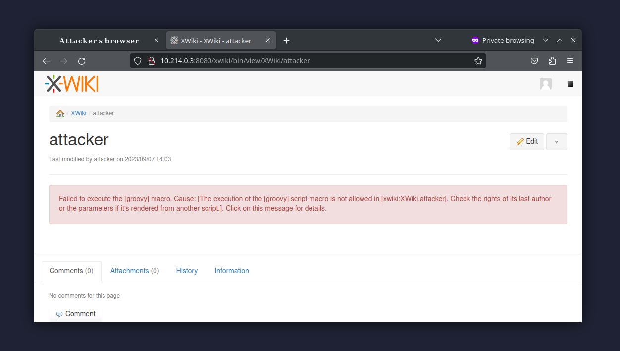 Analyzing Security Vulnerabilities in XWiki: In-Depth Examination