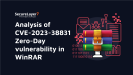 WinRAR Vulnerability CVE-2023-38831: What You Need to Know