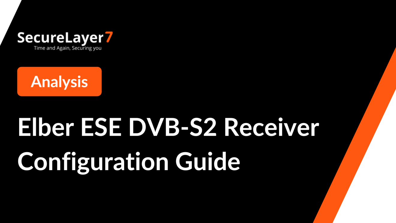Elber ESE DVB-S2 Receiver Configuration Guide