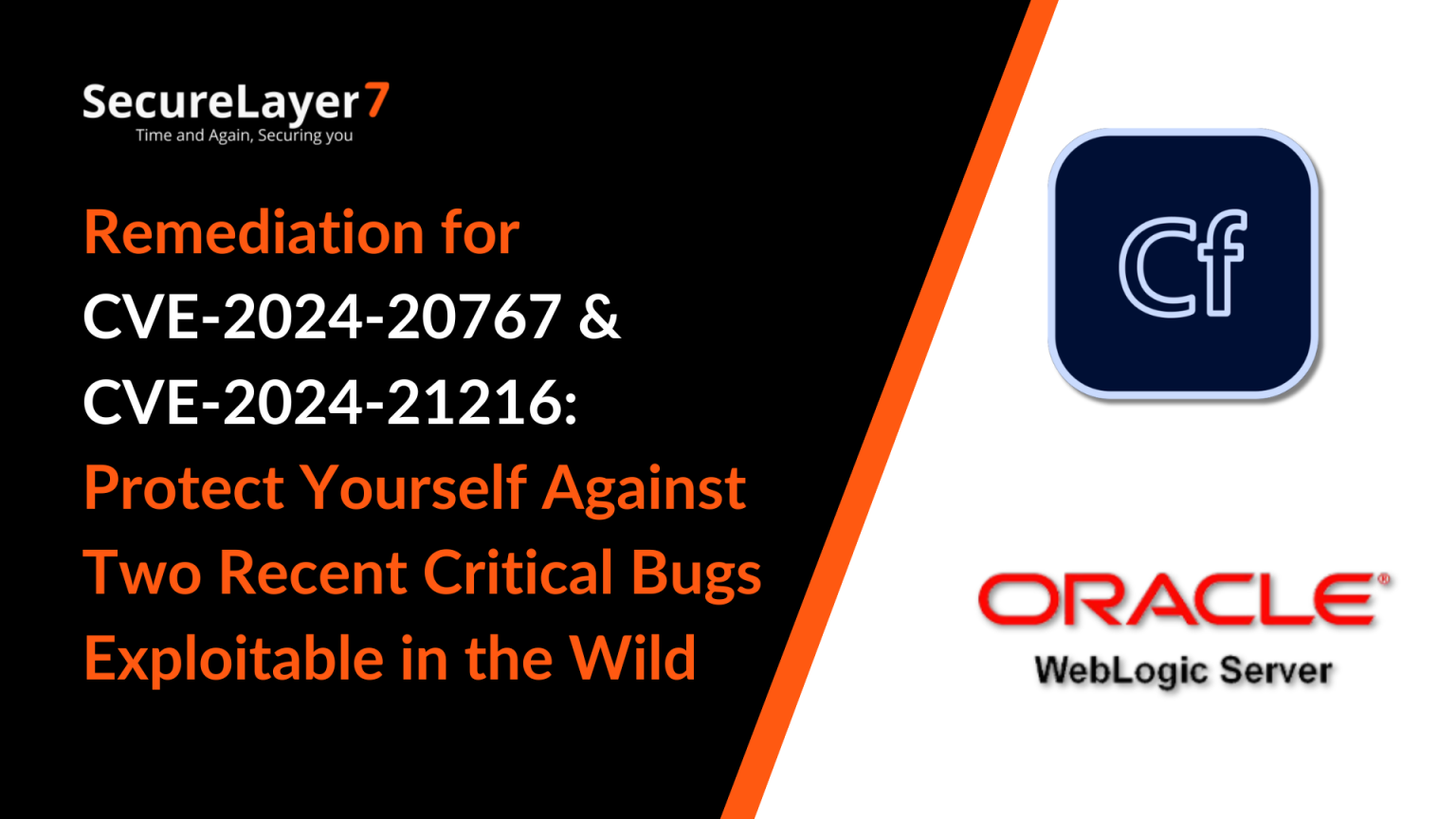 Remediation for CVE-2024-20767 and CVE-2024-21216: Protect Yourself Against Two Recent Critical ...